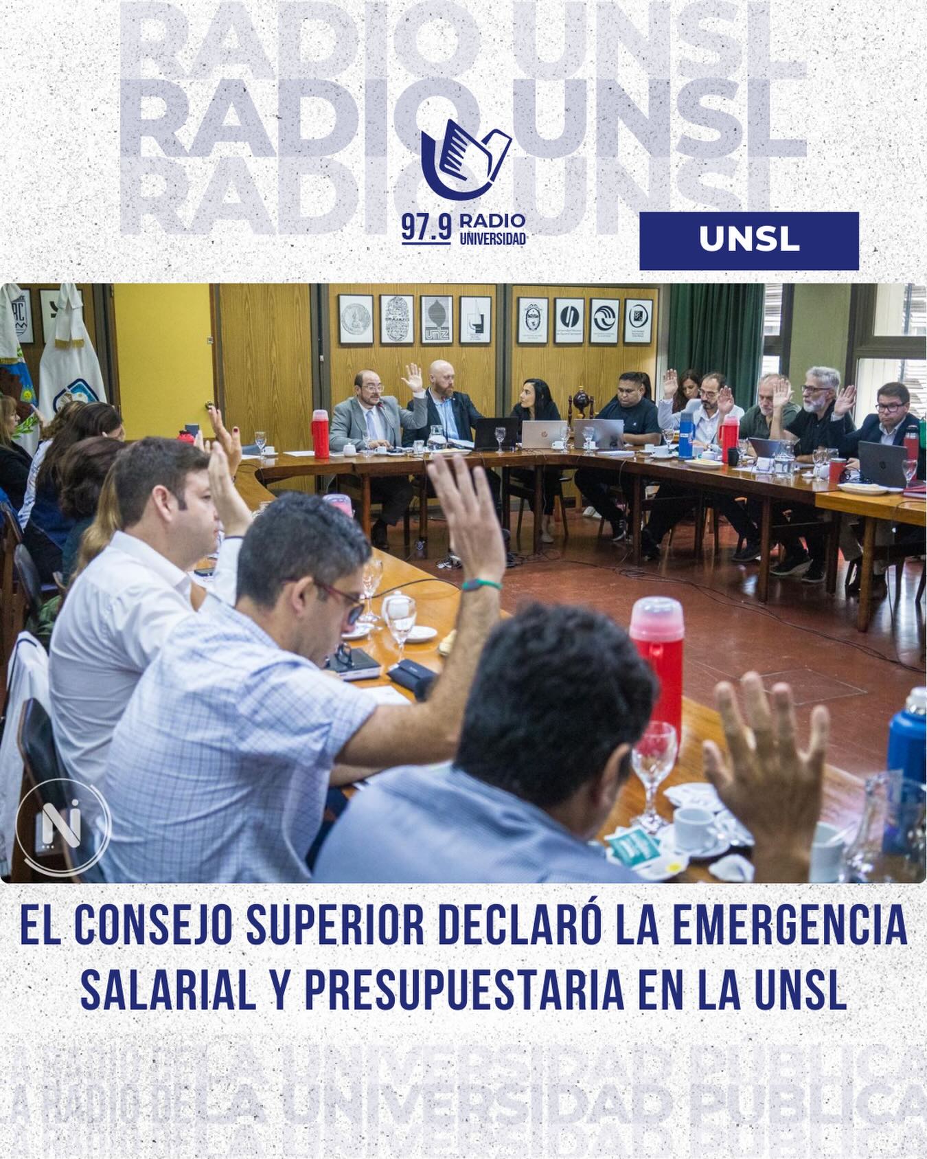 El Consejo Superior de la UNSL declaró la Emergencia Salarial y ...